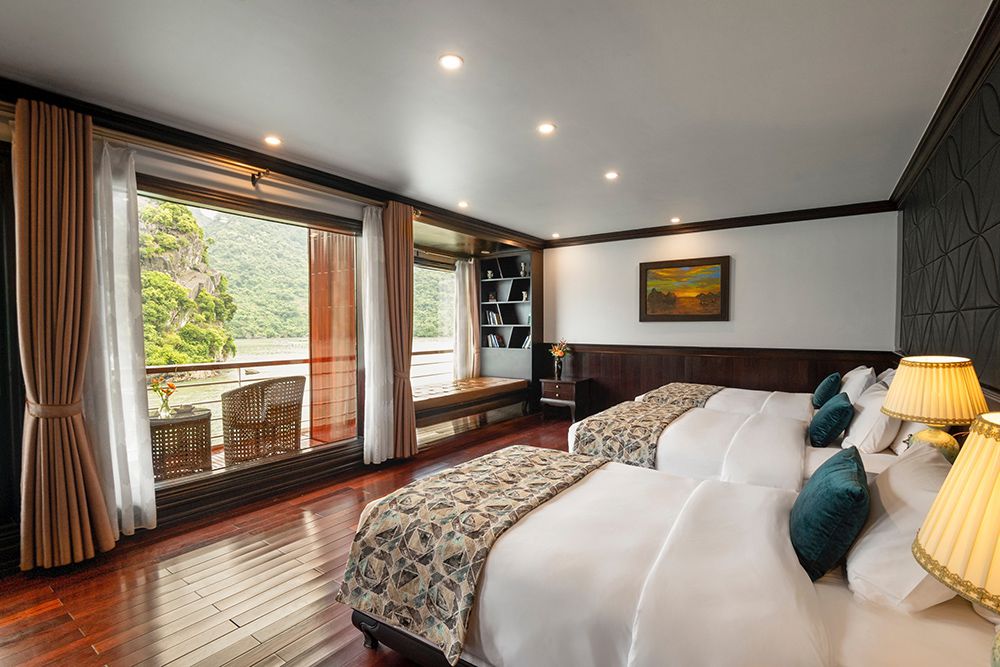 Erina Cruise HaLong Bay 2 DAYS/1 NIGHT - joyfulvietnamtravel